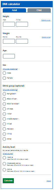 What is the BMI Calculator